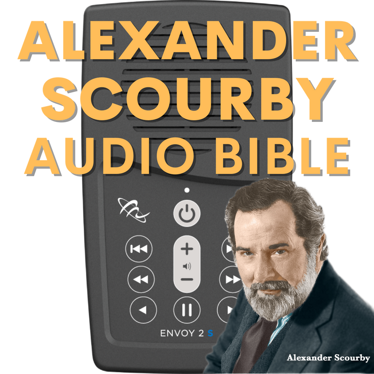 Alexander Scourby KJV Audio Bible Player – MegaVoice USA, Inc.
